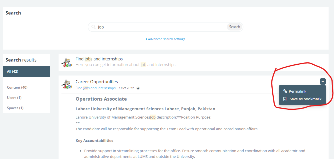 Search: Missing Context Menu Options in Content Search Results · Issue #5975 · humhub/humhub ...