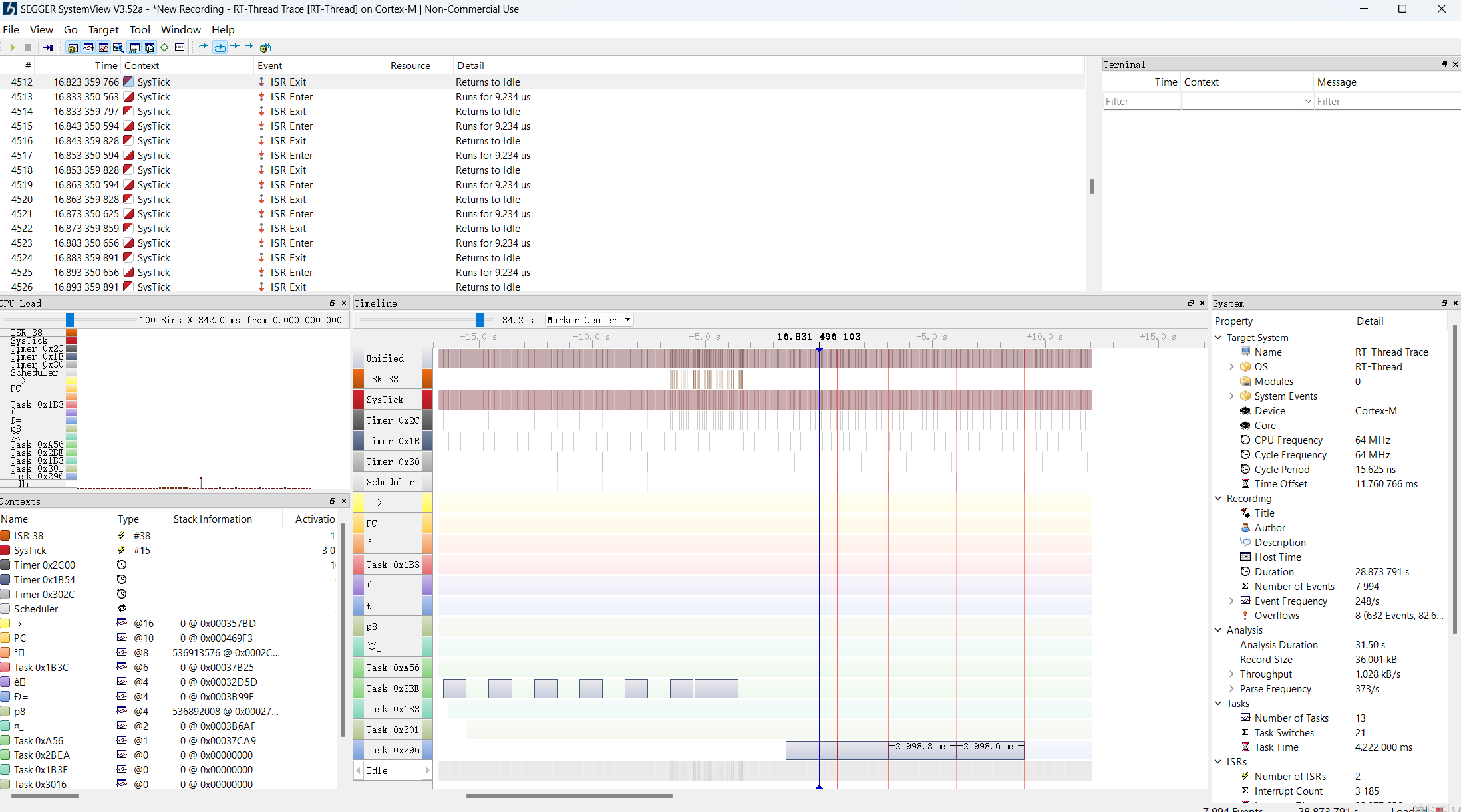 system view 线程名称显示不正常 · Issue #6 · RT-Thread-packages/SEGGER_SystemView · GitHub