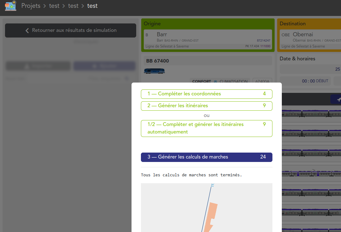 front: import: after trainschedule calculations, timetable is not updated and remains empty ...