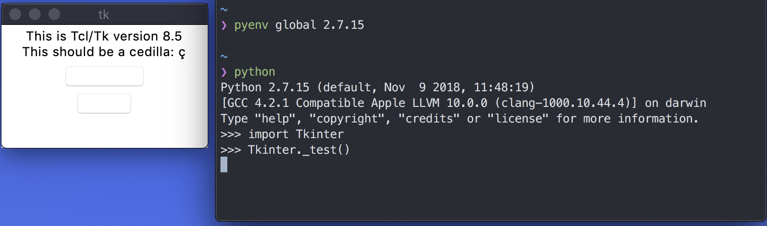  Tkinter Not Working In Pyenv virtualenv But In Pyenv Issue 288 