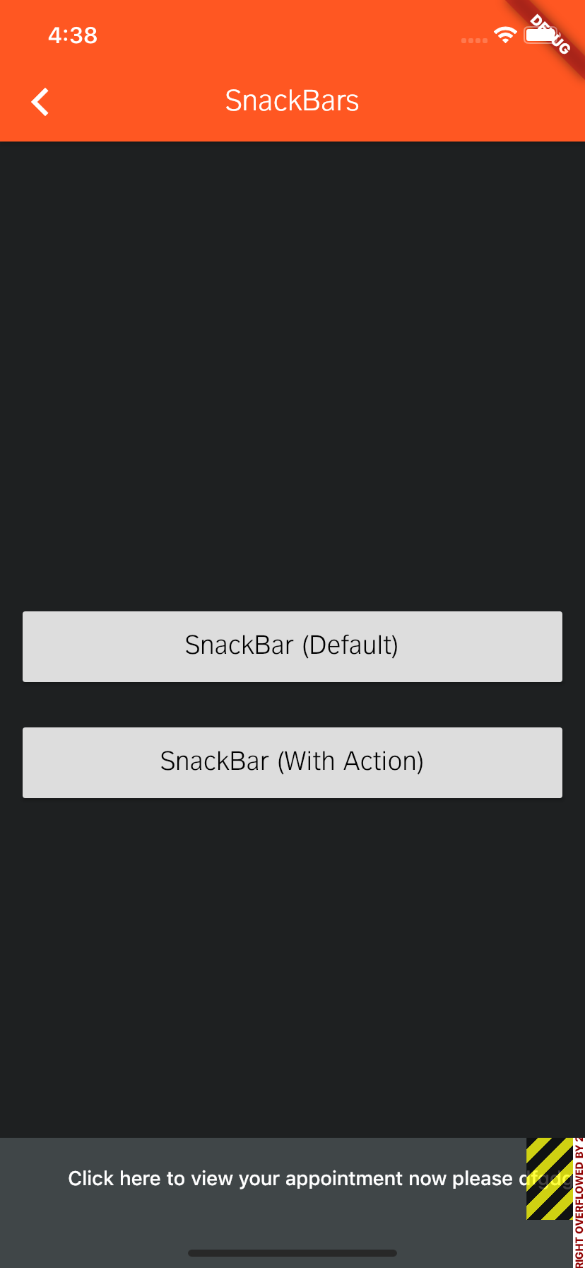 Snackbar Content Text Overflow Issue Even When Used Textoverflowellipsis · Issue 32782