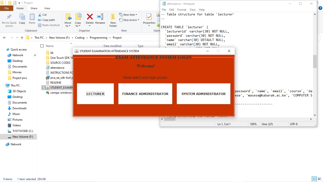 GitHub - Linet-Thuo/Biometric-Examination-Attenance-System: Using Java and MYSQL.