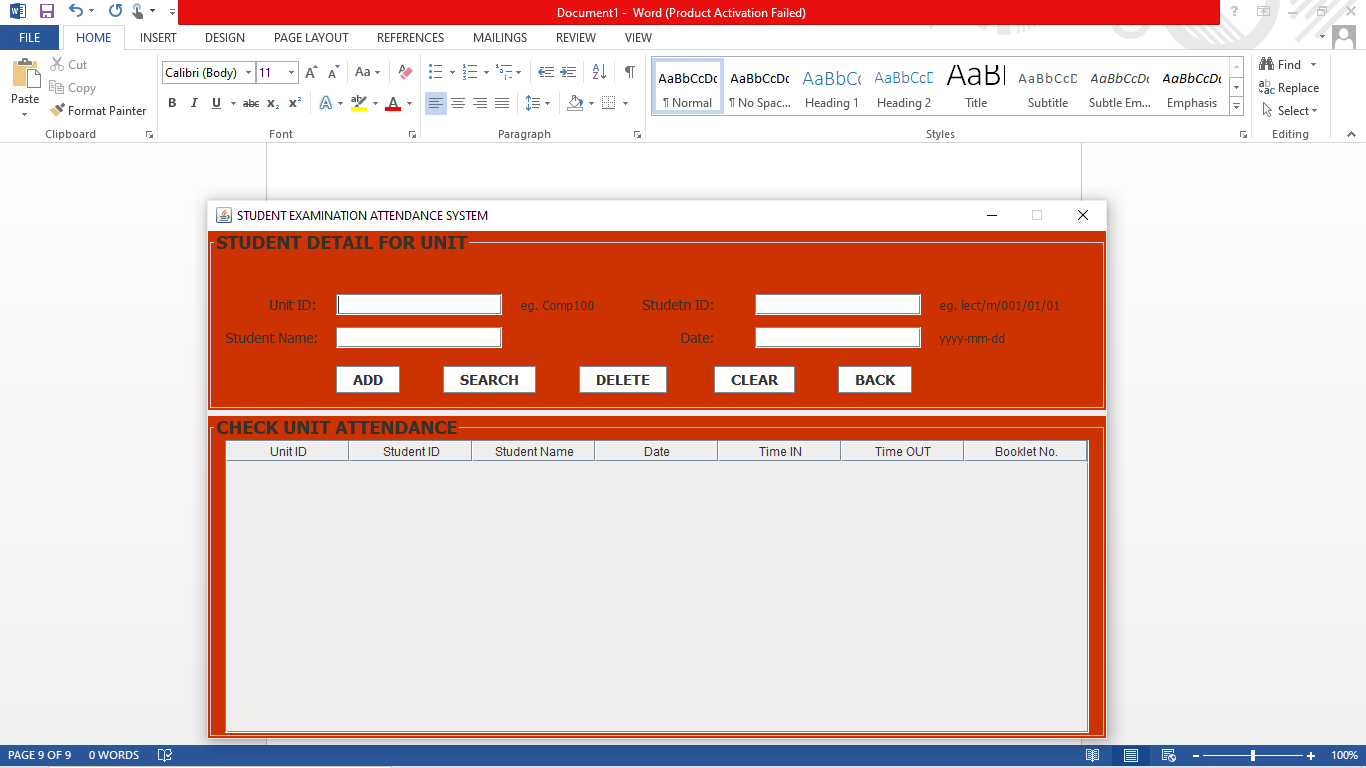GitHub - Linet-Thuo/Biometric-Examination-Attenance-System: Using Java and MYSQL.