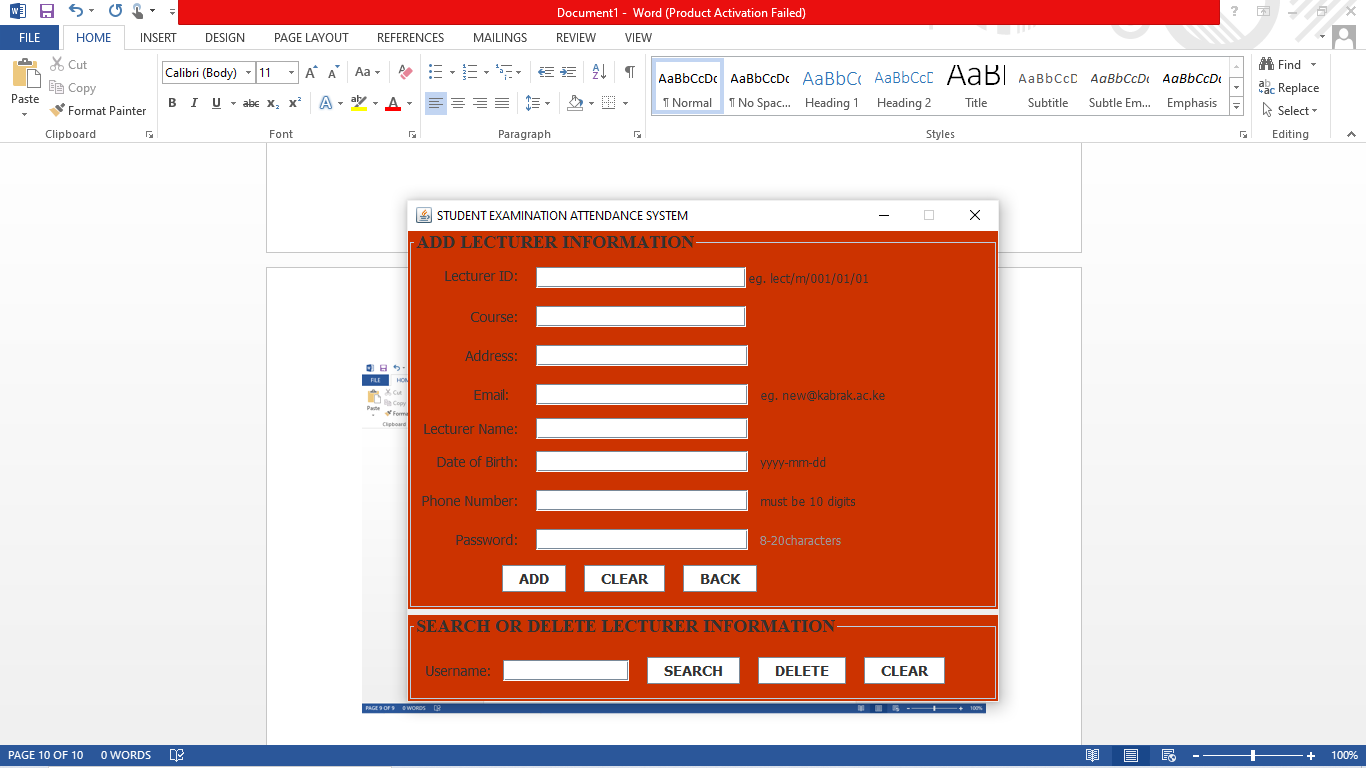 GitHub - Linet-Thuo/Biometric-Examination-Attenance-System: Using Java ...