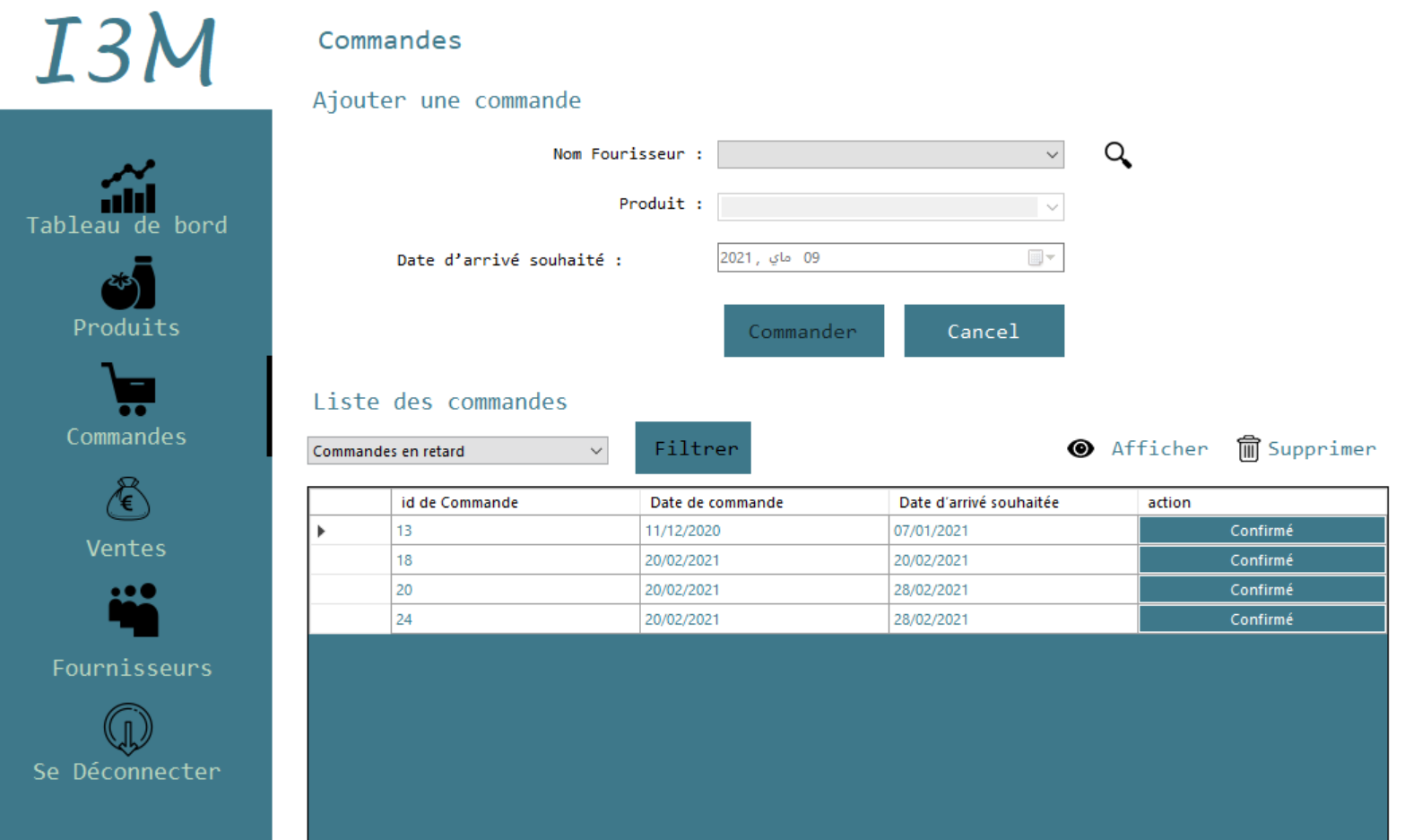 GitHub - mery-19/GestionDeStockI3M: project with C# windows form and WCF