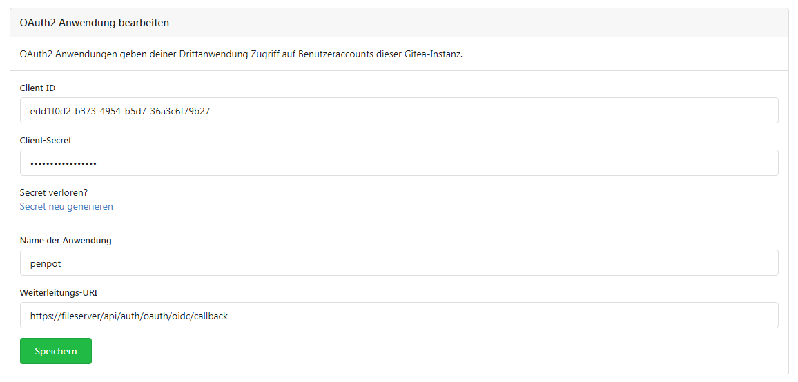 Error trying to use gitea as OpenID provider · Issue #1802 · penpot/penpot · GitHub