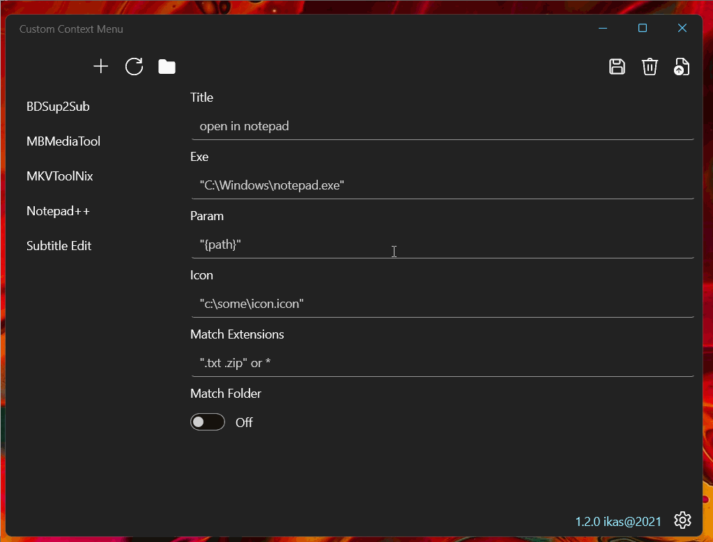 Refresh Menus Folder · Issue #5 · ikas-mc/ContextMenuForWindows11 · GitHub