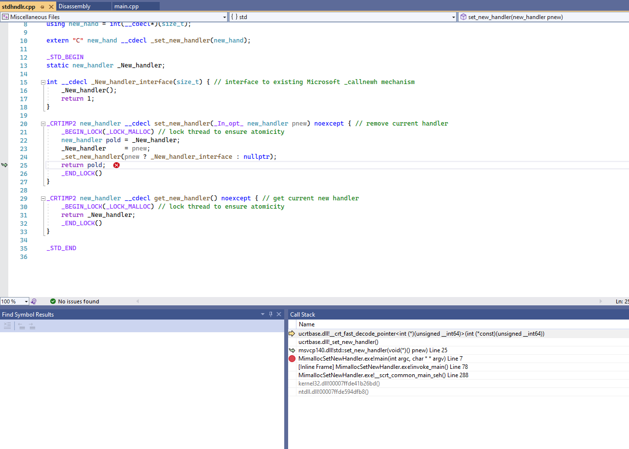 Crash on application startup on windows 11 (22H2) · Issue #657 · microsoft/mimalloc · GitHub