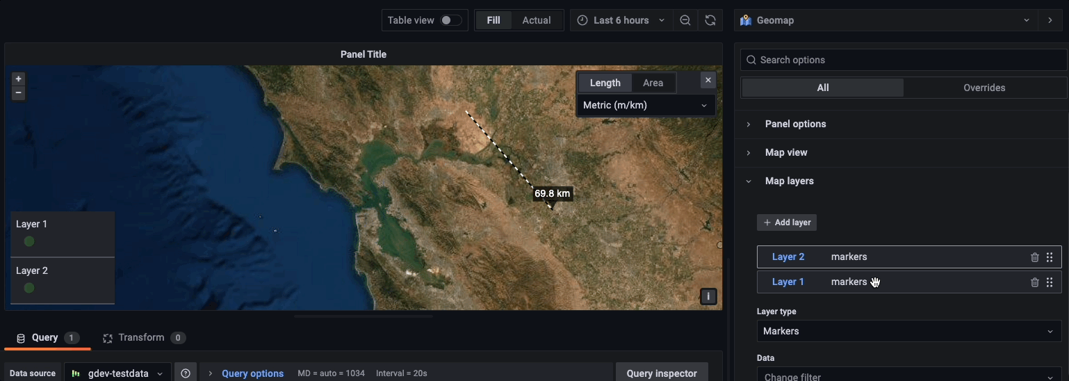 Geomap Reordering Layers Removes Measure Layer · Issue 54668 · Grafana Grafana · Github