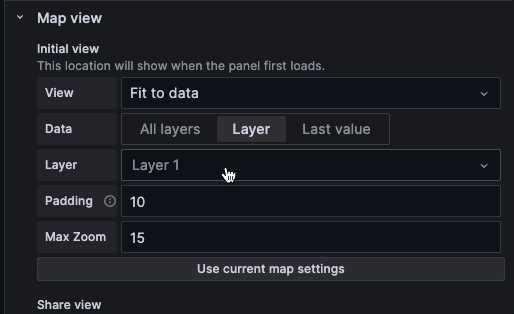 Geomap: Fit to Data UX · Issue #73855 · grafana/grafana · GitHub