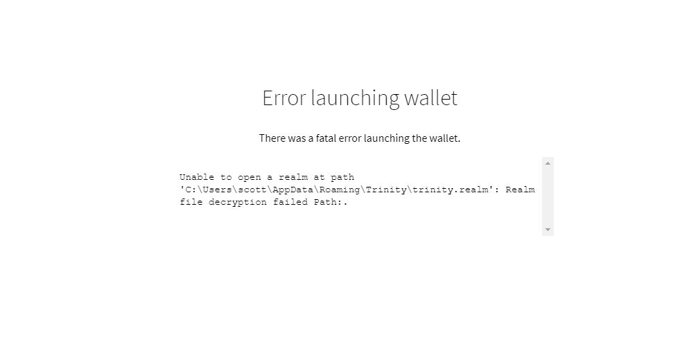 Fatal error unable to open realm at path Trinity wallet · Issue #2487 · iotaledger-archive ...
