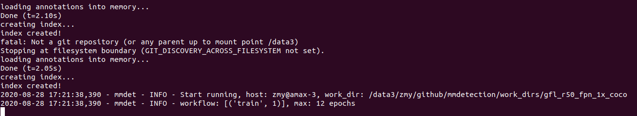 mmdetection stop in runner · Issue #3642 · open-mmlab/mmdetection · GitHub
