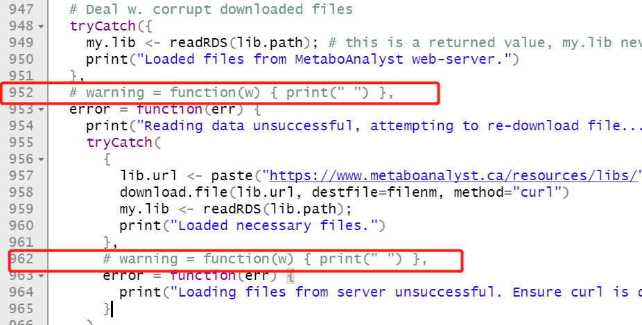 Error in .read.metaboanalyst.lib("compound_db.rds") : object 'my.lib' not found · Issue #100 ...