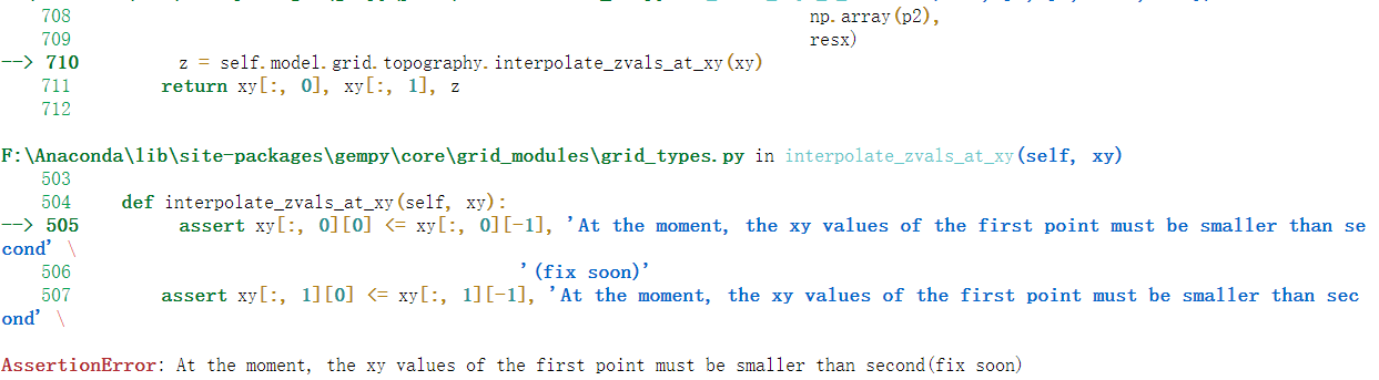 Plotting 2D section · Issue #390 · gempy-project/gempy · GitHub