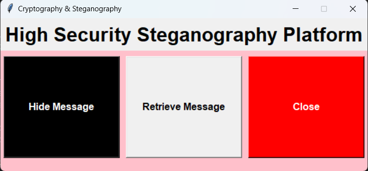 GitHub - MaryKenneth/Cryptography-stegnography: This is a simple GUI written in Python to ...