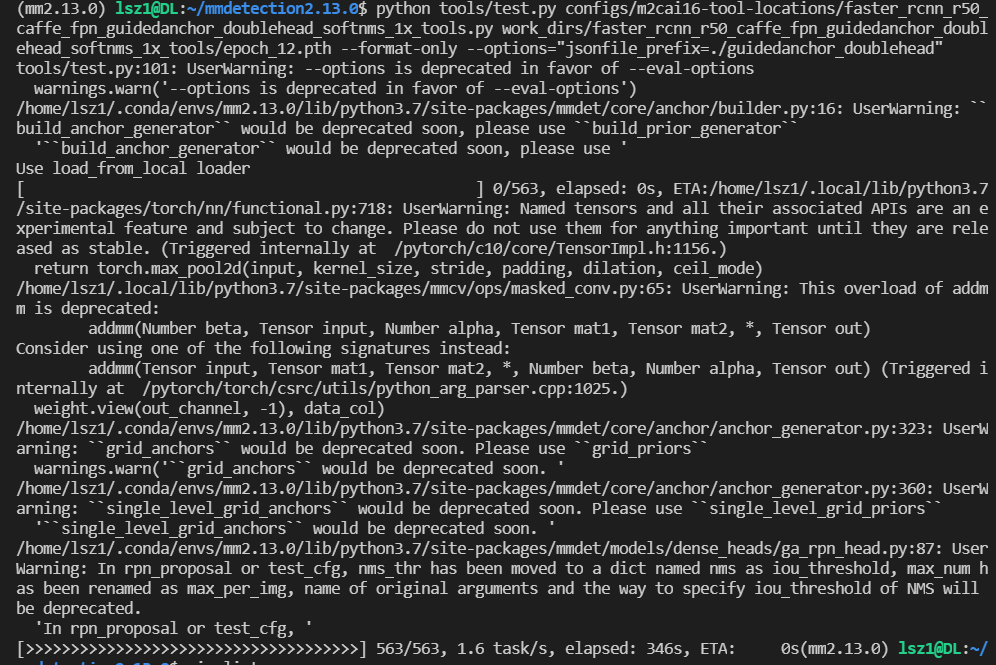 Can't get evaluation result json file · Issue #5723 · open-mmlab/mmdetection · GitHub
