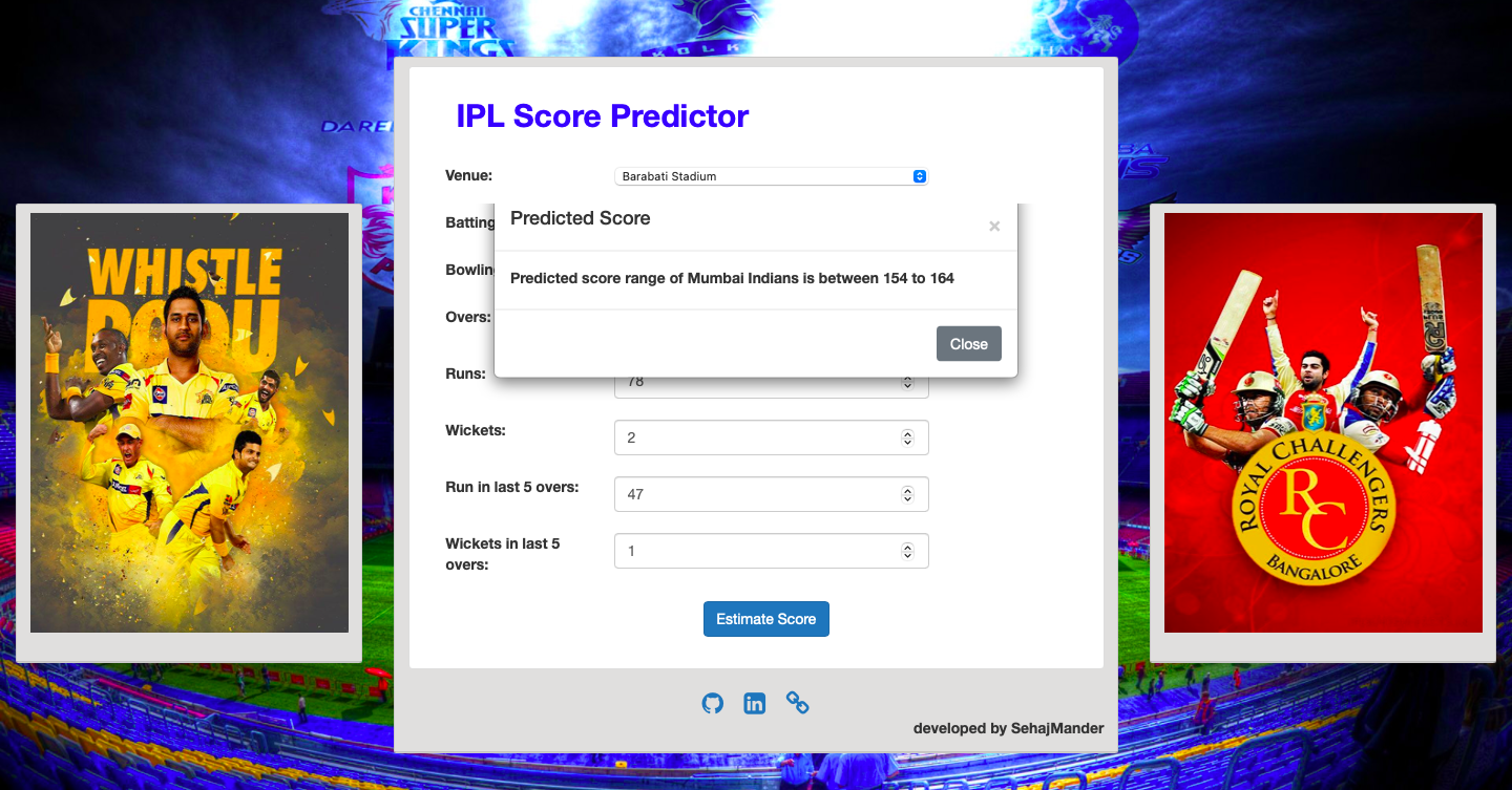 GitHub - sehajmander12/IPL-score-prediction