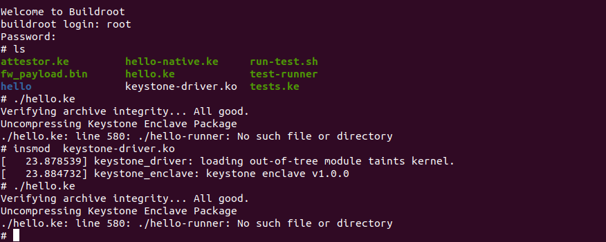 Ke Files Cannot Run · Issue 311 · Keystone Enclavekeystone · Github