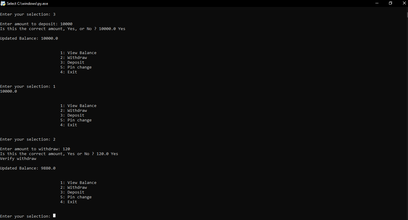 GitHub - anksingh88/ATM-Banking-System: ATM simulator project which ...
