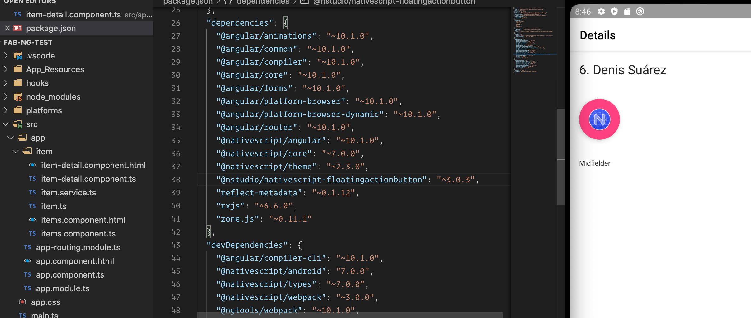 Could Not Load View For Fabreferenceerror Nativeclass Is Not Defined When Used With N 7