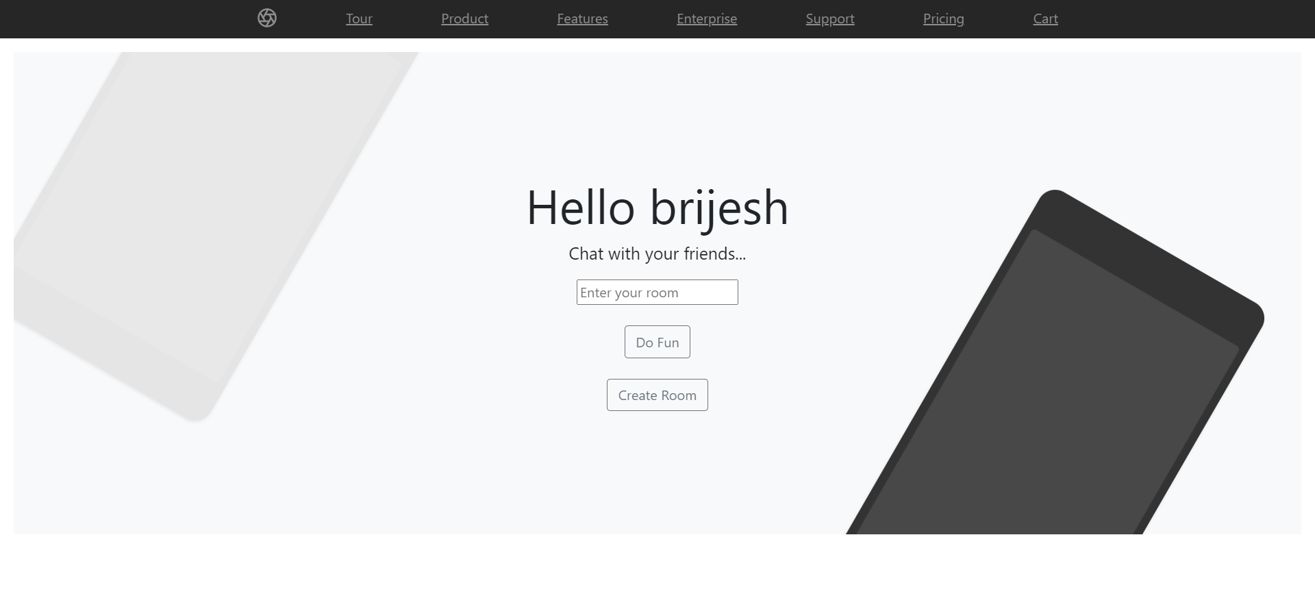 GitHub - Brijesh-007/Chat-Room: Based on room creation and chat. User ...
