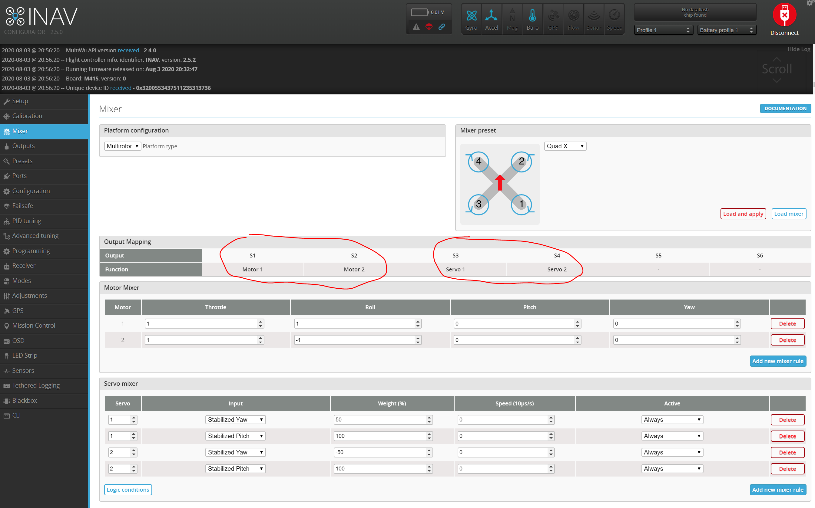 Platform/Mixer: how to setup a "Bicopter"? · Issue #6013 · iNavFlight/inav · GitHub