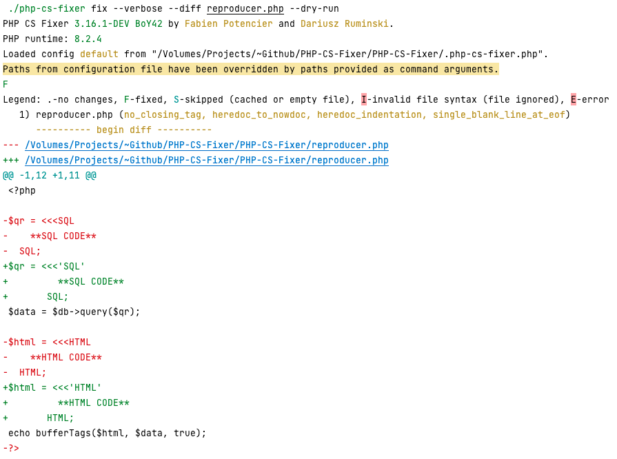 Files That Were Not Fixed Due To Errors Reported During Linting After Fixing Caused By