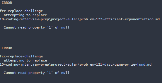 Error when changing markdown files in curriculum/ on Windows · Issue #42719 · freeCodeCamp ...