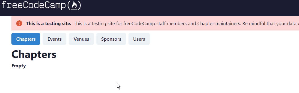 Inconsistent positioning of Events dashboards · Issue #1886 · freeCodeCamp/chapter · GitHub