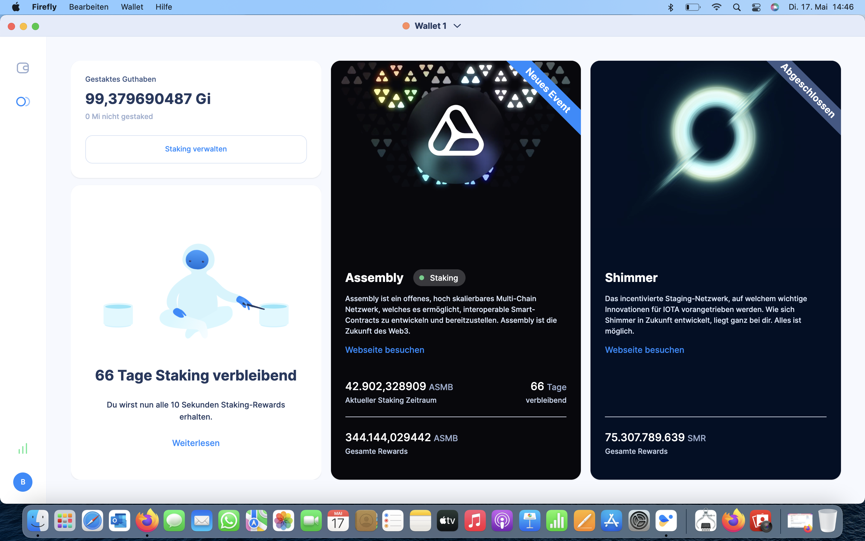 [bug Report] Staking Firefly · Issue 3238 · Iotaledger Firefly · Github
