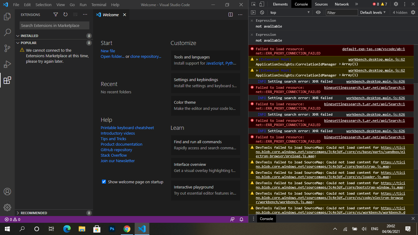 Showing Warning In Extensions · Issue 122744 · Microsoftvscode · Github 