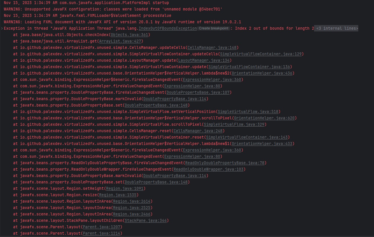 Index Out Of Bound Error When Using MFXDatePicker · Issue #352 · palexdev/MaterialFX · GitHub