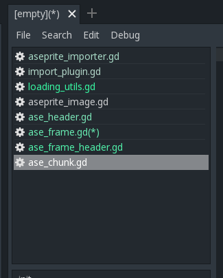 Order of open scripts in the Scripts Panel, is not saved when closing the editor · Issue #16655 ...