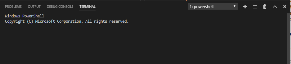 Powershell appearing without a prompt · Issue #72432 · microsoft/vscode · GitHub