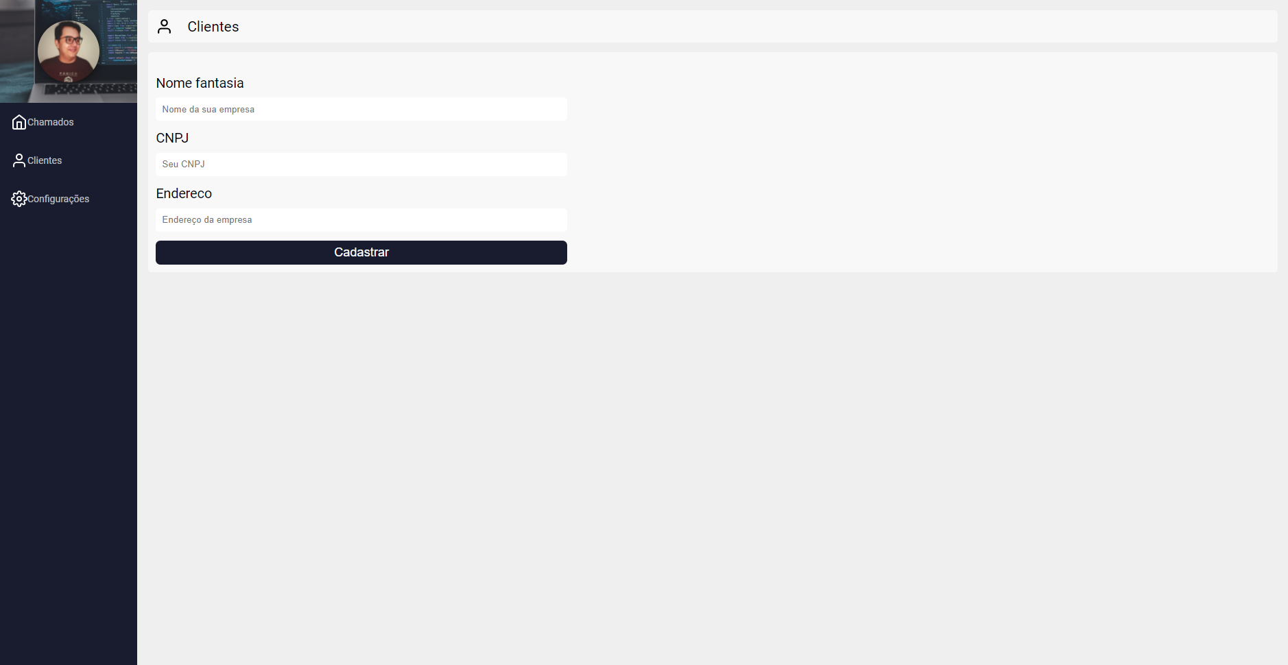GitHub - leonardoklinger/Projeto-sistema-de-chamados: Projeto feito com ...