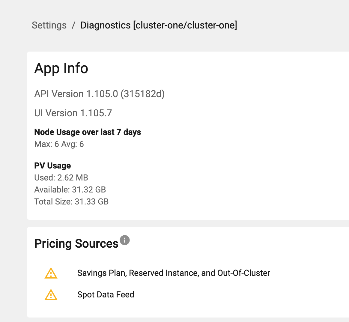 Workload Savings page can not get data in Breakdown table · Issue #2443 · kubecost/cost-analyzer ...