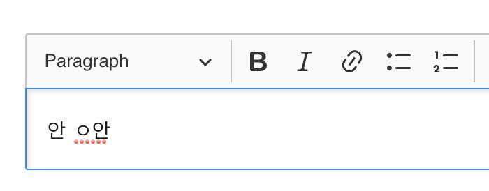Korean can't properly typing after using twice keydown space bar( ) · Issue #9081 · ckeditor ...