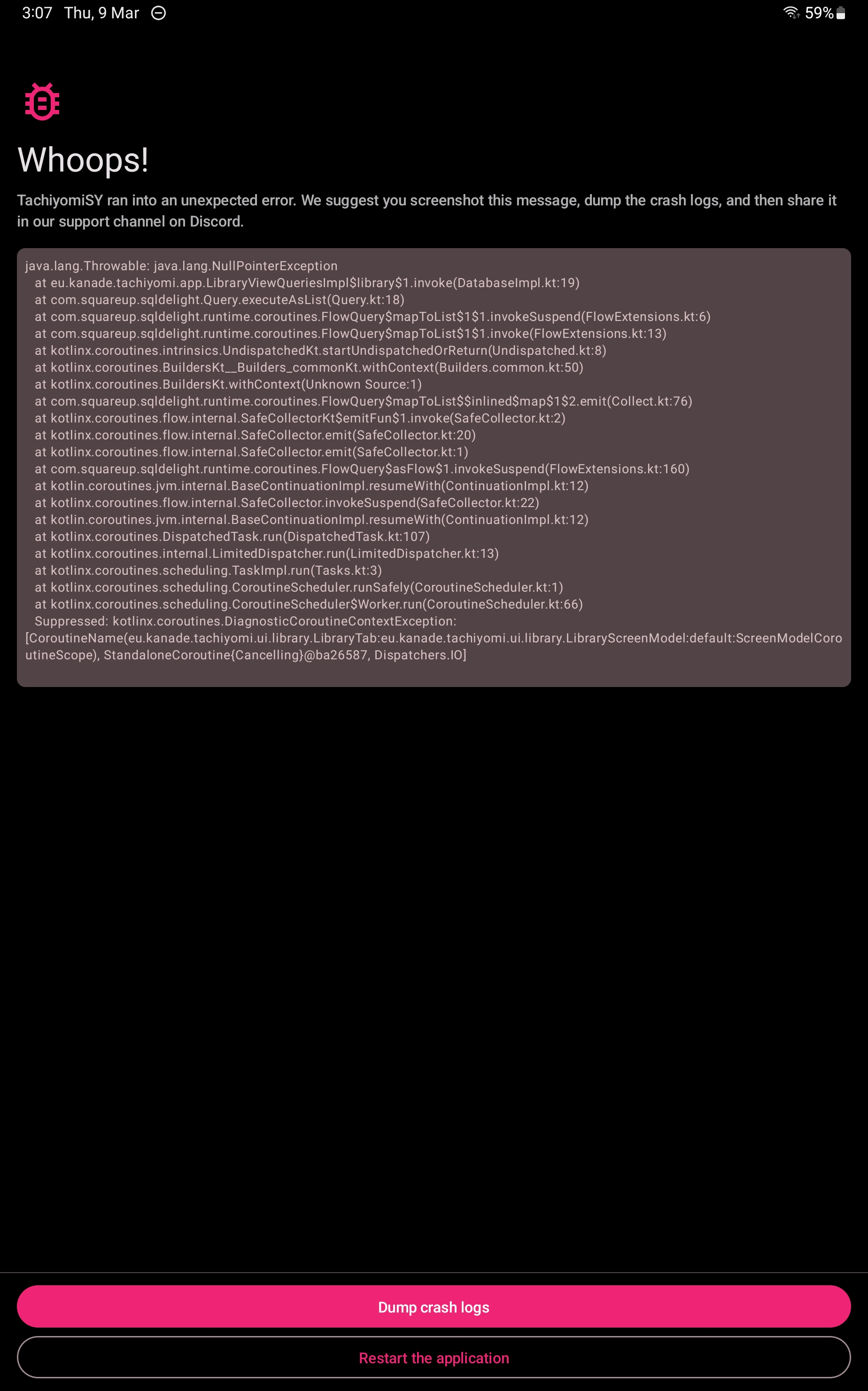 Removing from library causes crash · Issue #812 · jobobby04/TachiyomiSY · GitHub