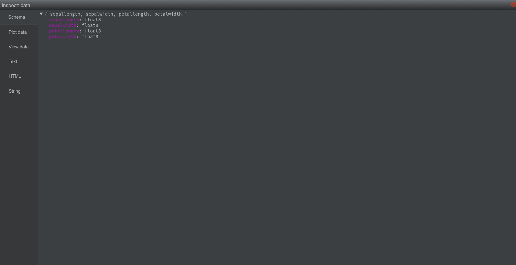 Plot Data feature is putting all columns of table into Y axis and none into X axis · Issue #950 ...