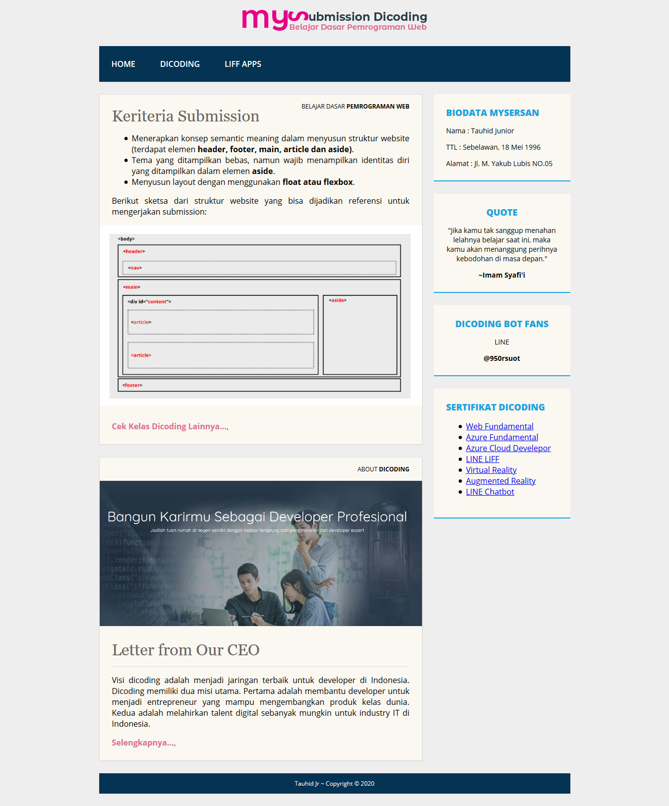 GitHub - mysersan/web_dasar_dicoding: for develop Submission Web Fundamental Class