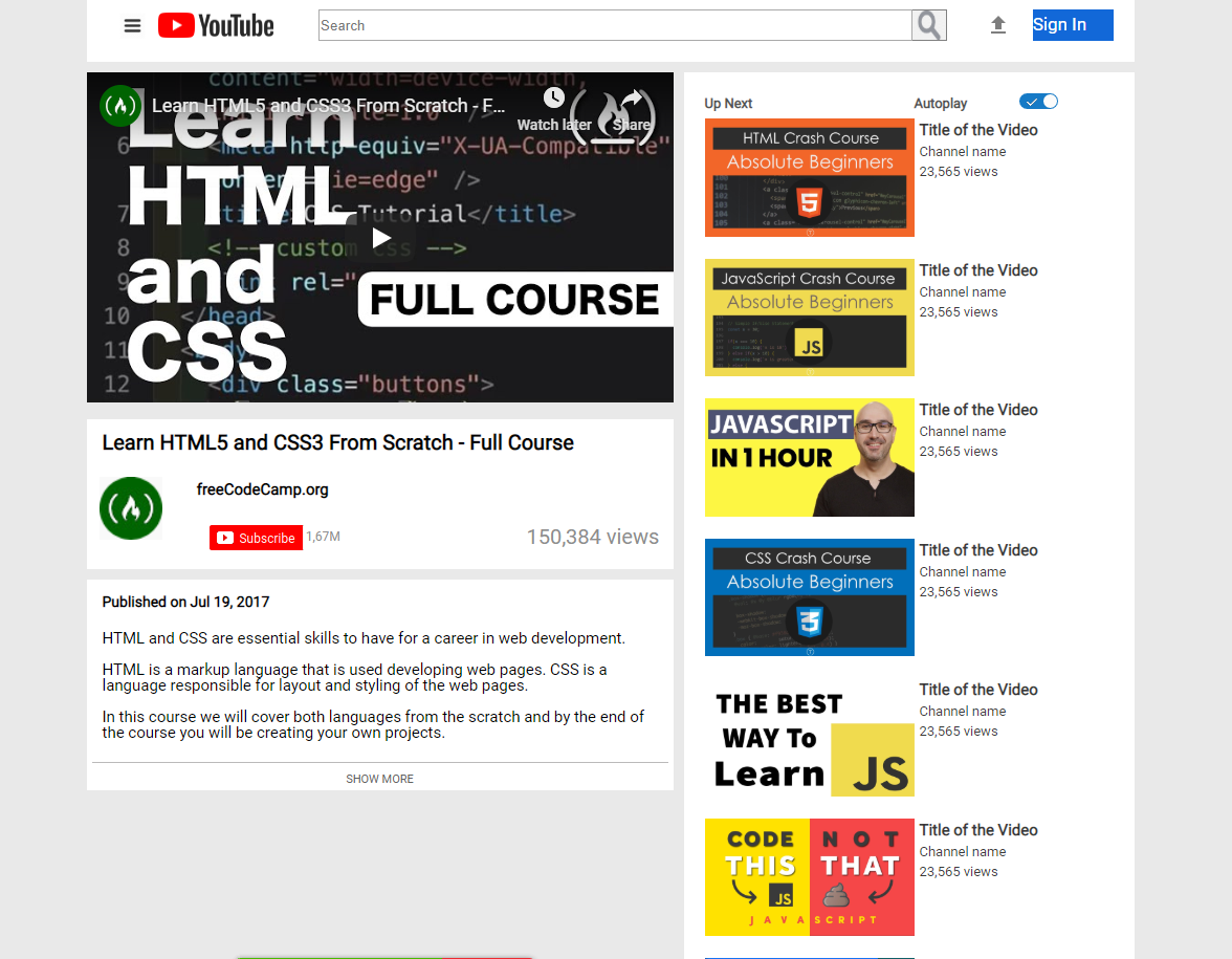 GitHub - LoboArkano/Basic-HTML-Page-Structure