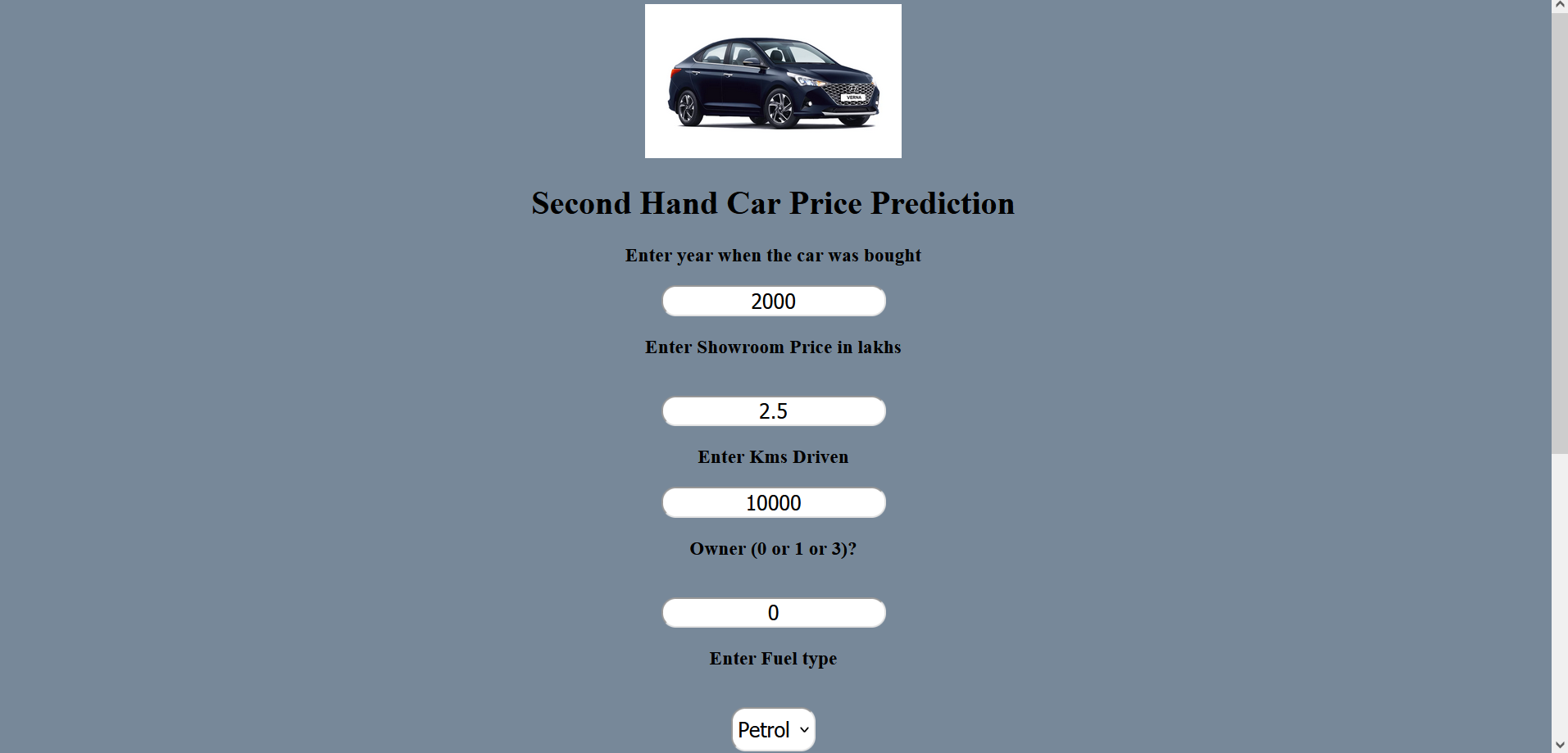 GitHub - anshgupta728/Second-Hand-Car-Price-Prediction-using-Supervised ...