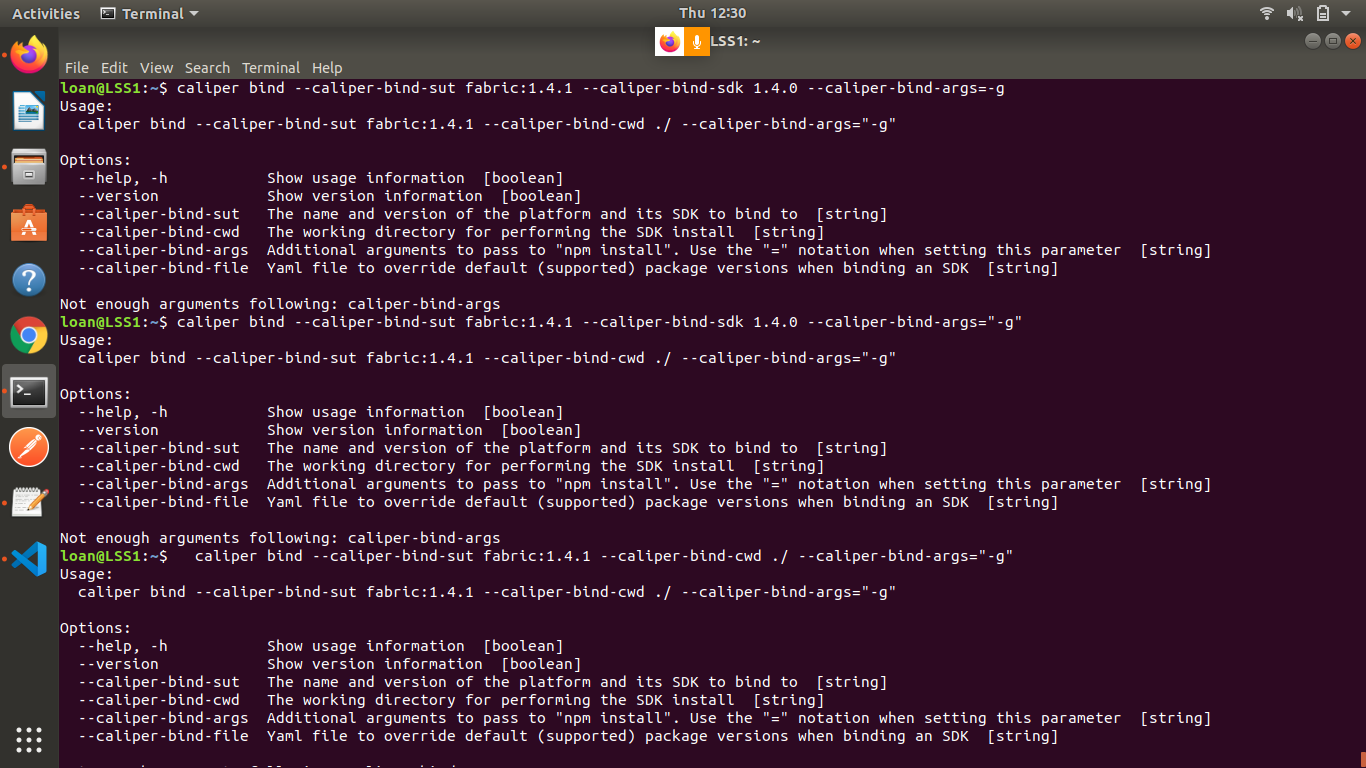 Caliper Bind Command Is Failing · Issue 768 · Hyperledgercaliper · Github