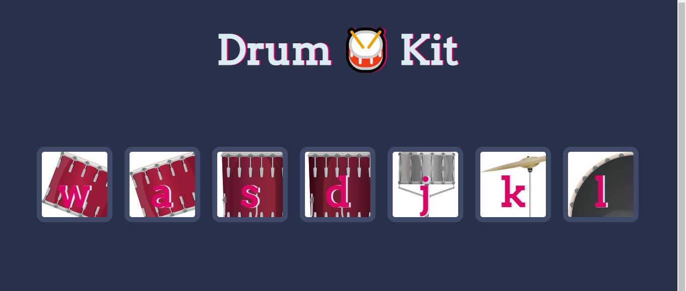 GitHub - Tarun-sa/Drum-Kit: Created a Drum Band using HMTL,CSS ...