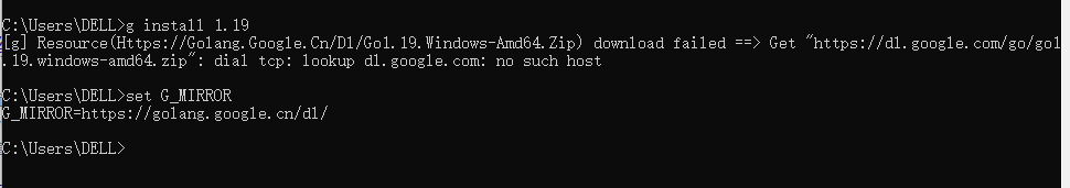 g install 报错 · Issue #88 · voidint/g · GitHub
