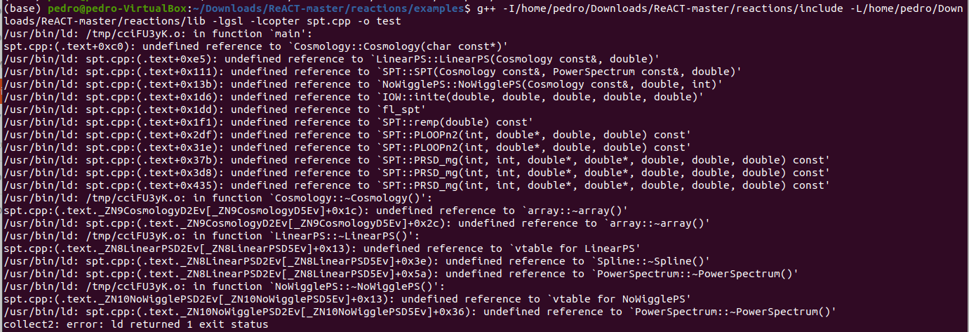 Installation errors in Ubuntu · Issue #15 · nebblu/ReACT · GitHub