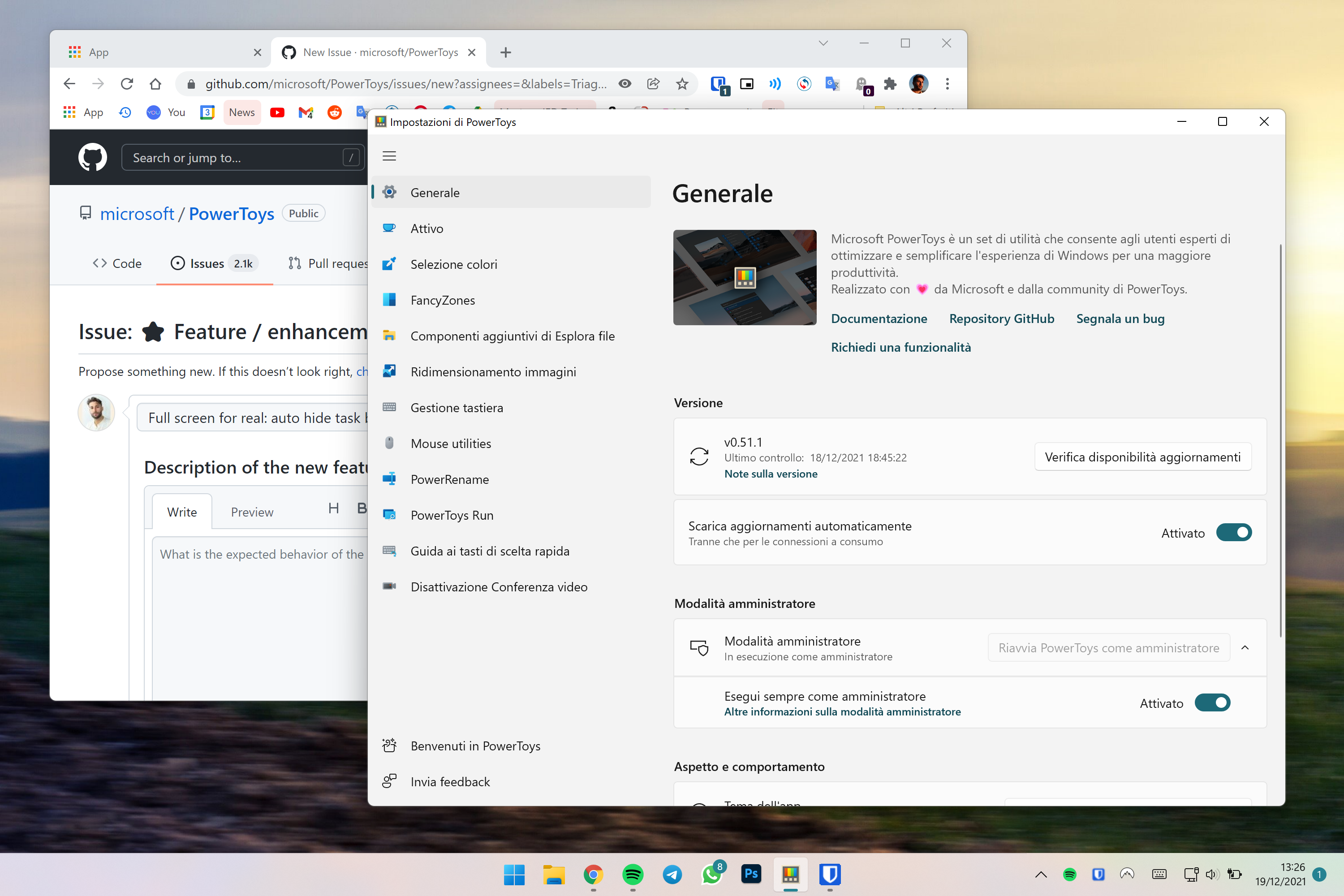 Full screen for real: auto hide task bar when window is maximized · Issue #15070 · microsoft ...