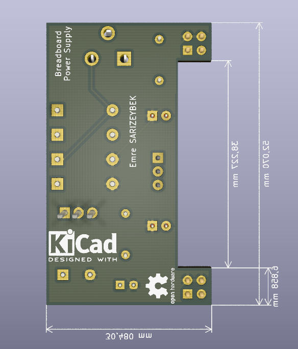 GitHub - Emre-Sarizeybek/Breadboard-Power-Supply