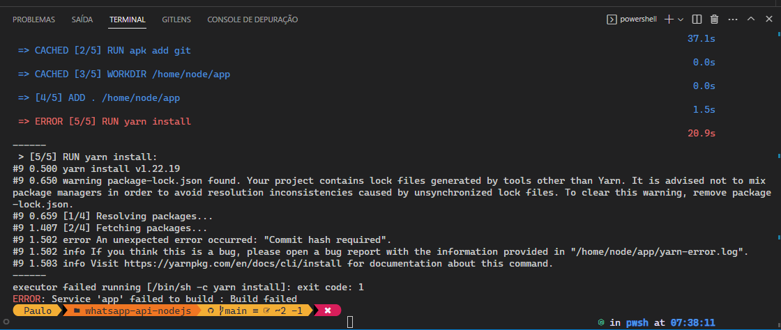 Docker-Compose Up -D with Problem · Issue #535 · salman0ansari/whatsapp-api-nodejs · GitHub