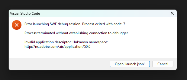 [Air] Automatically change application descriptor namespace according to the Workspace SDK ...